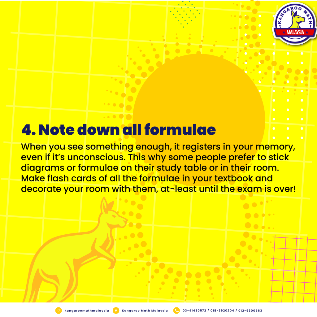 Effective Tips To Study Maths - Kangaroo Math Malaysia